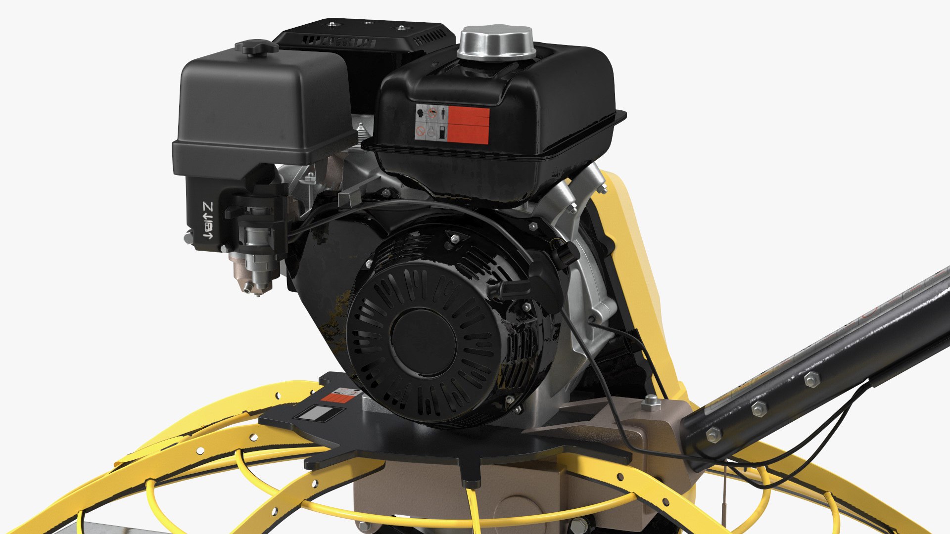 Yellow Power Trowel 3D - TurboSquid 2092532