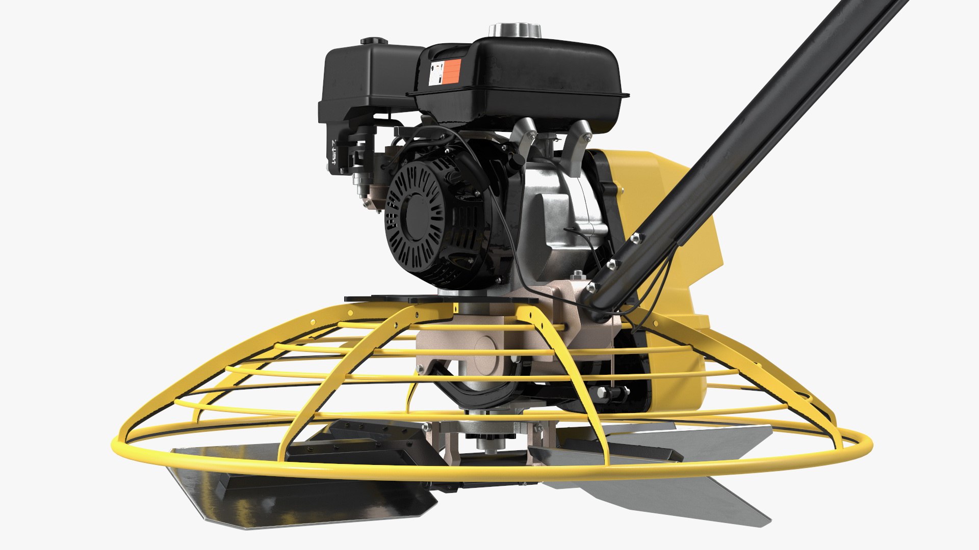 Yellow Power Trowel 3D - TurboSquid 2092532