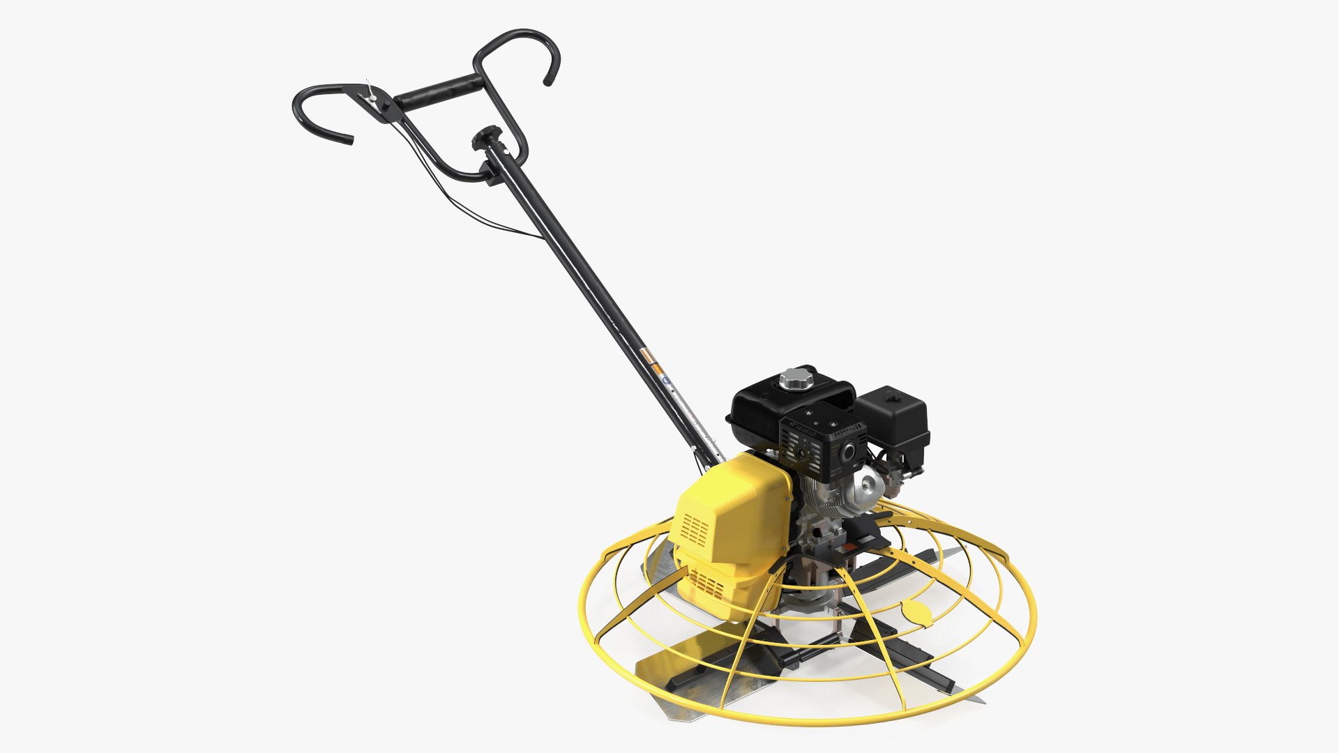 Yellow Power Trowel 3D - TurboSquid 2092532