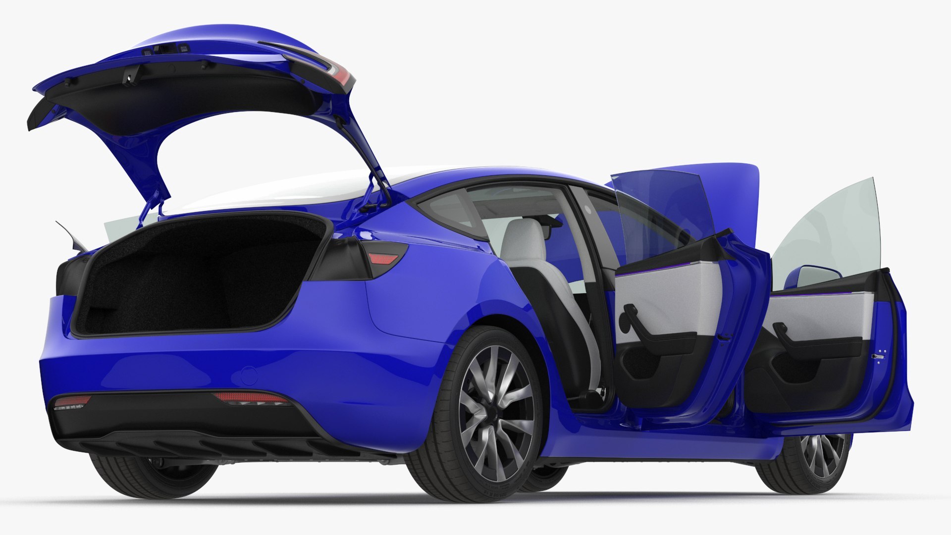 3D Generic Electric Cars Collection - TurboSquid 2303141