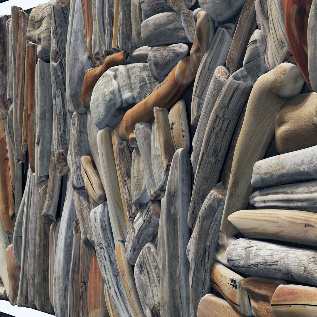 Rectangle Panel Branch Splinter Big N5 3D - TurboSquid 1730405