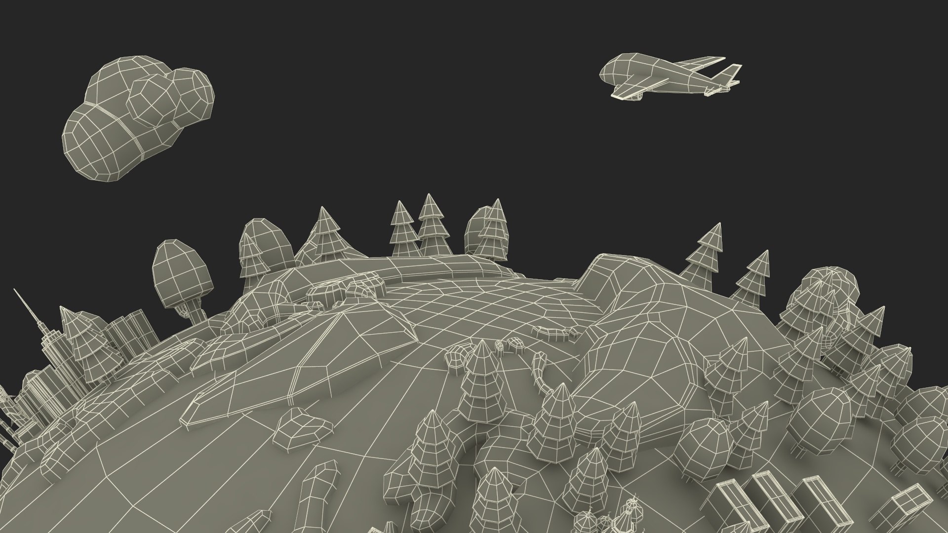 3D Stylized Cartoon Miniature Earth - TurboSquid 2211862