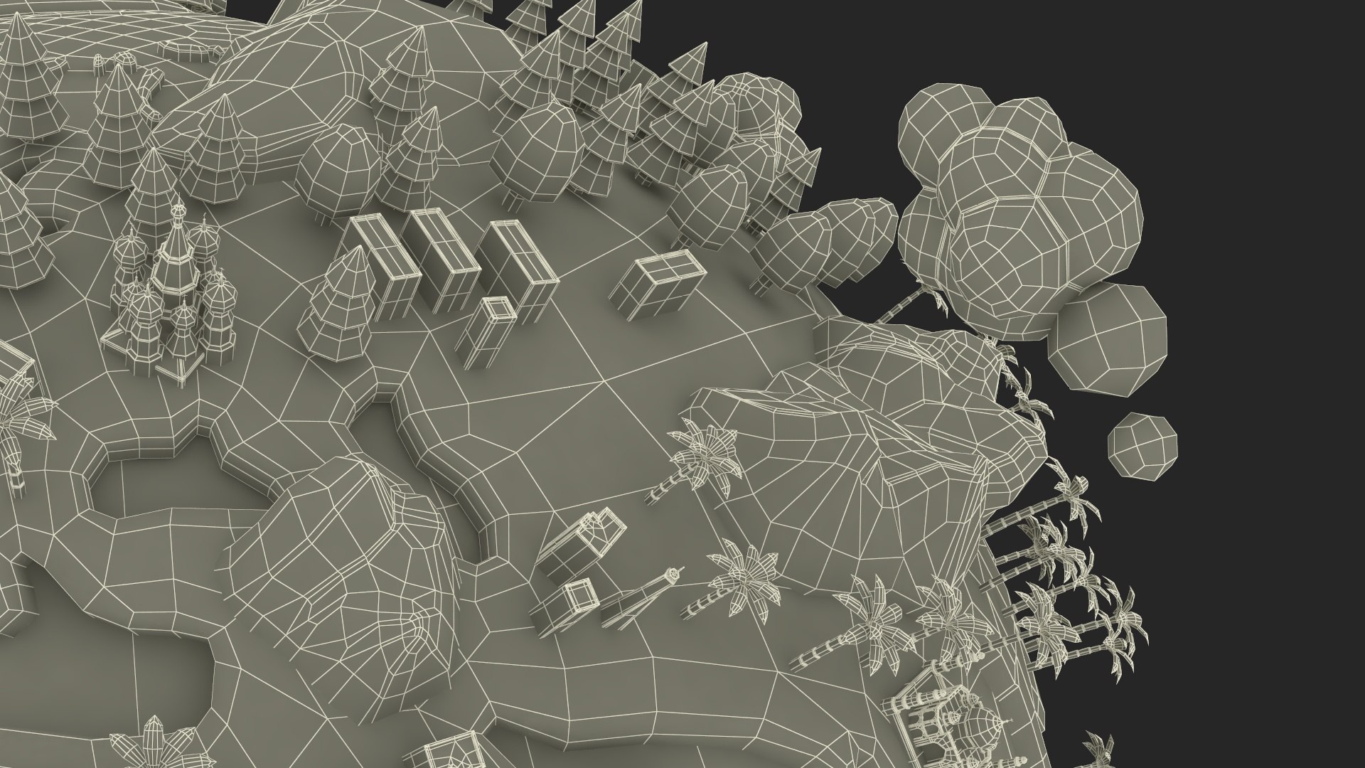 3D Stylized Cartoon Miniature Earth - TurboSquid 2211862