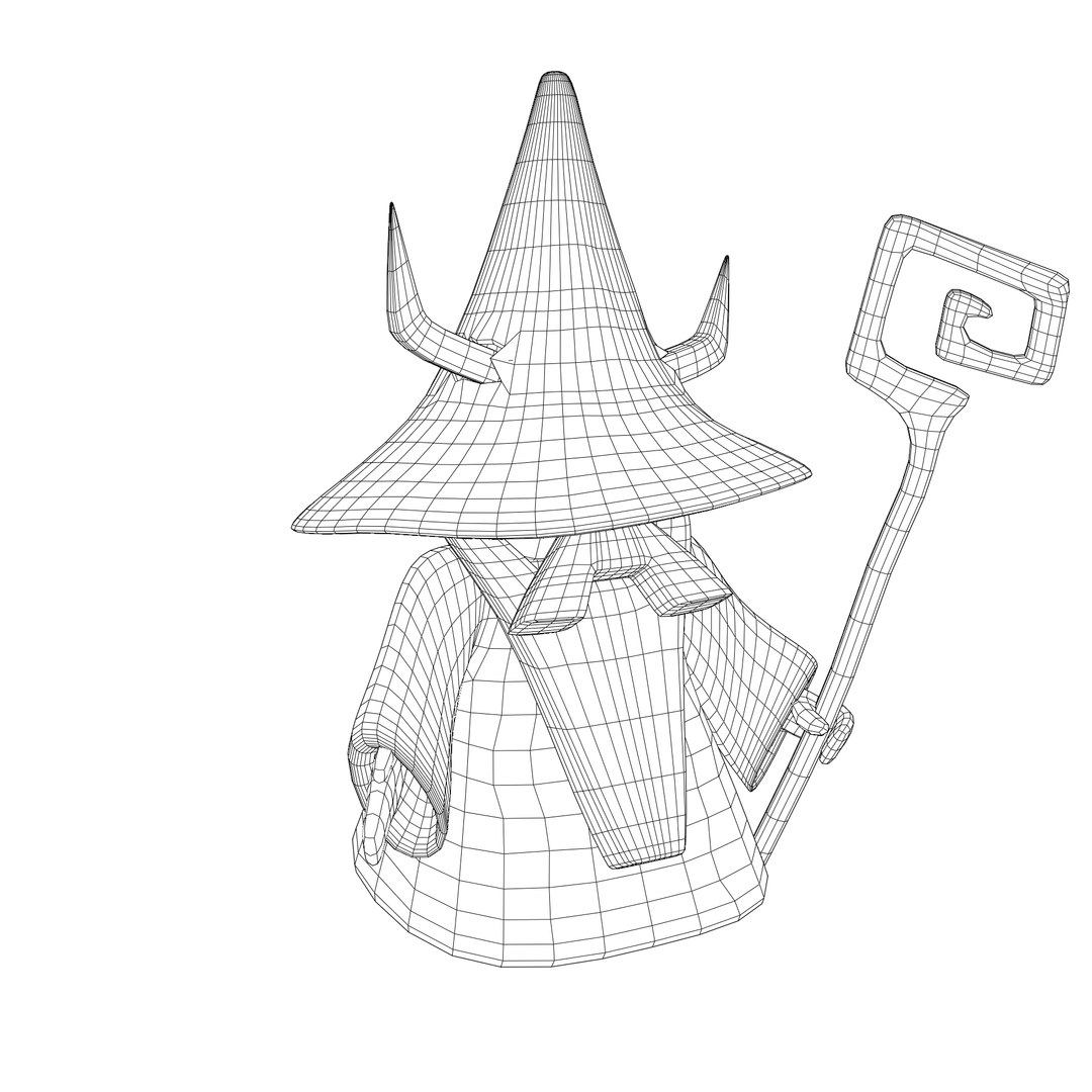 3D Model Witch - TurboSquid 2276013