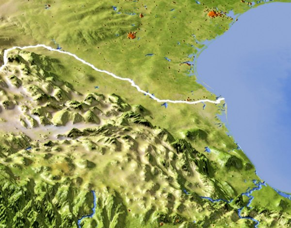 modelo 3d México, mapas en relieve 3D de alta resolución - TurboSquid ...