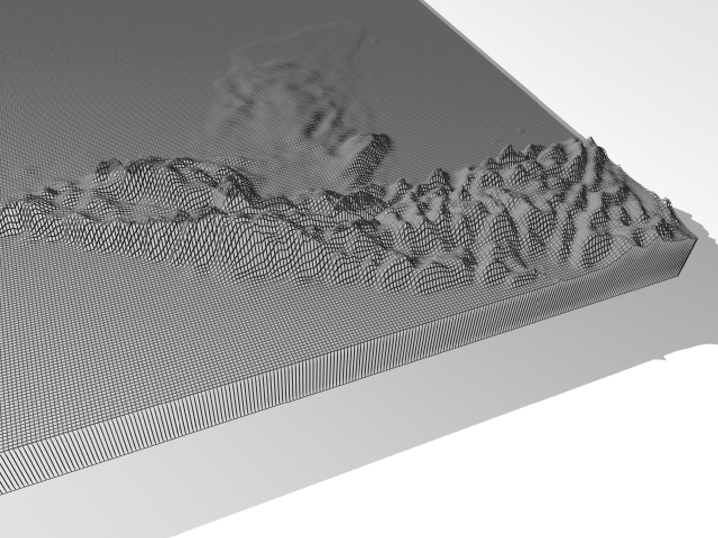 Mexico Resolution Relief Maps 3d Model