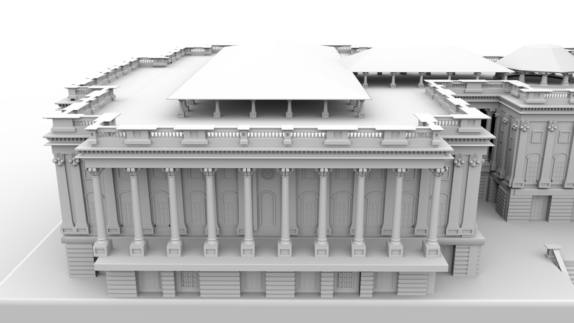 3D Usa Parliament Model - TurboSquid 1661719