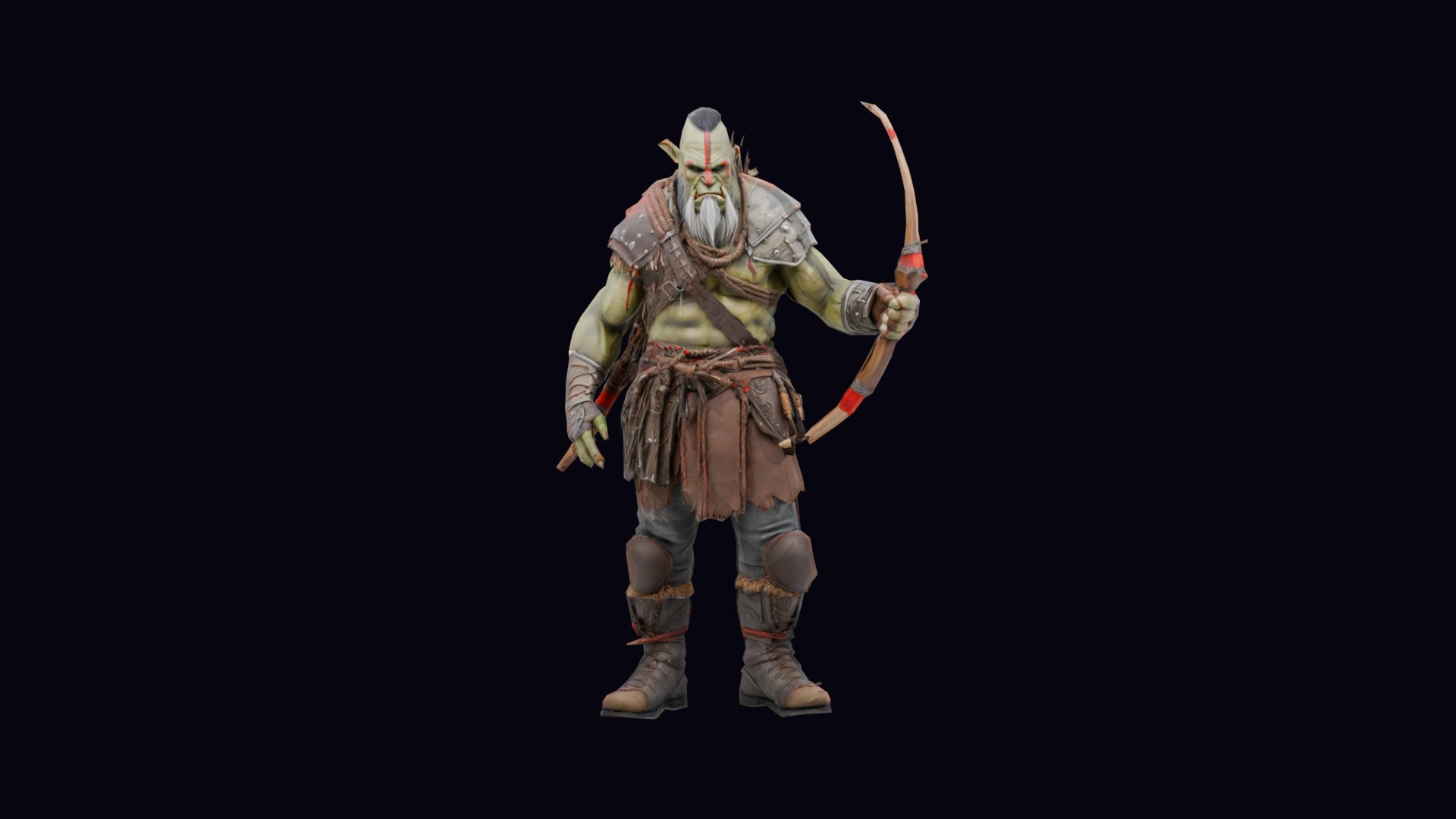 Orc Archer 3D Model - TurboSquid 2416771