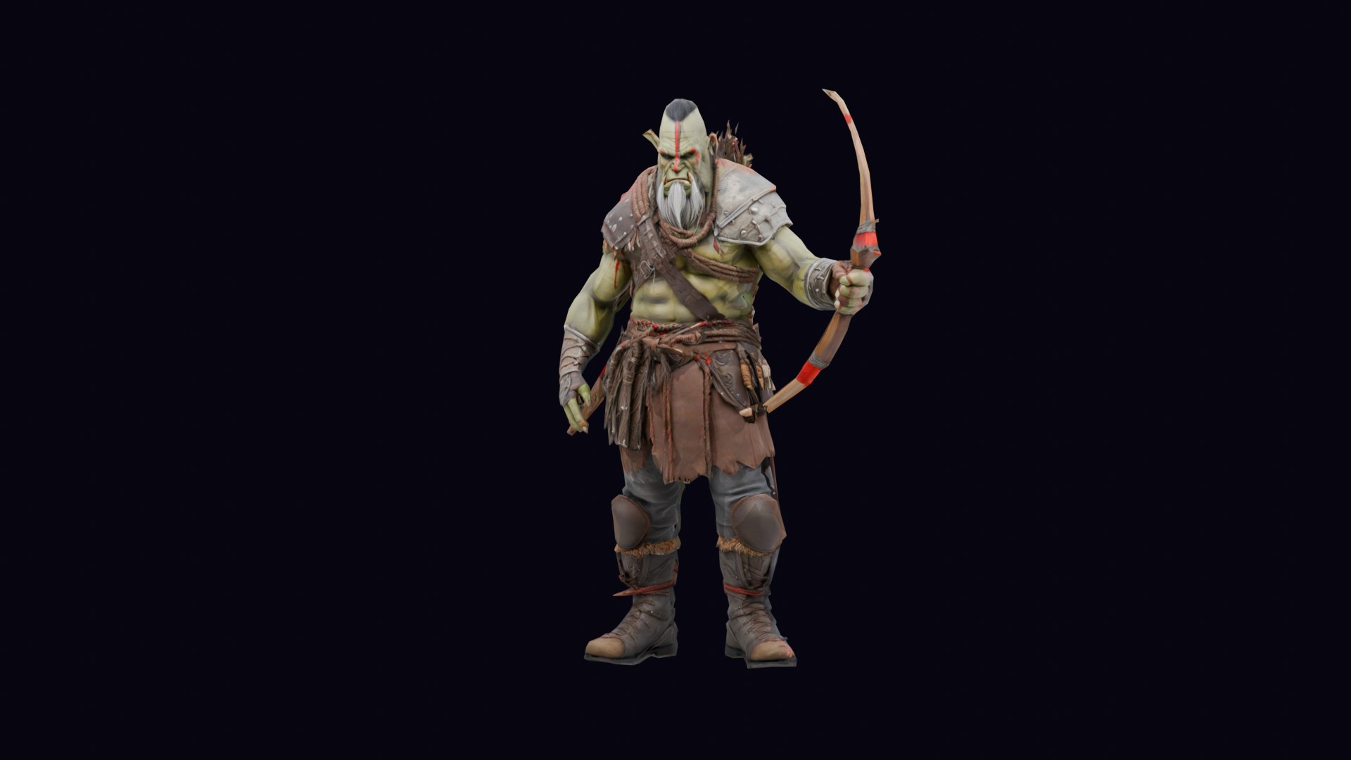 Orc Archer 3D Model - TurboSquid 2416771