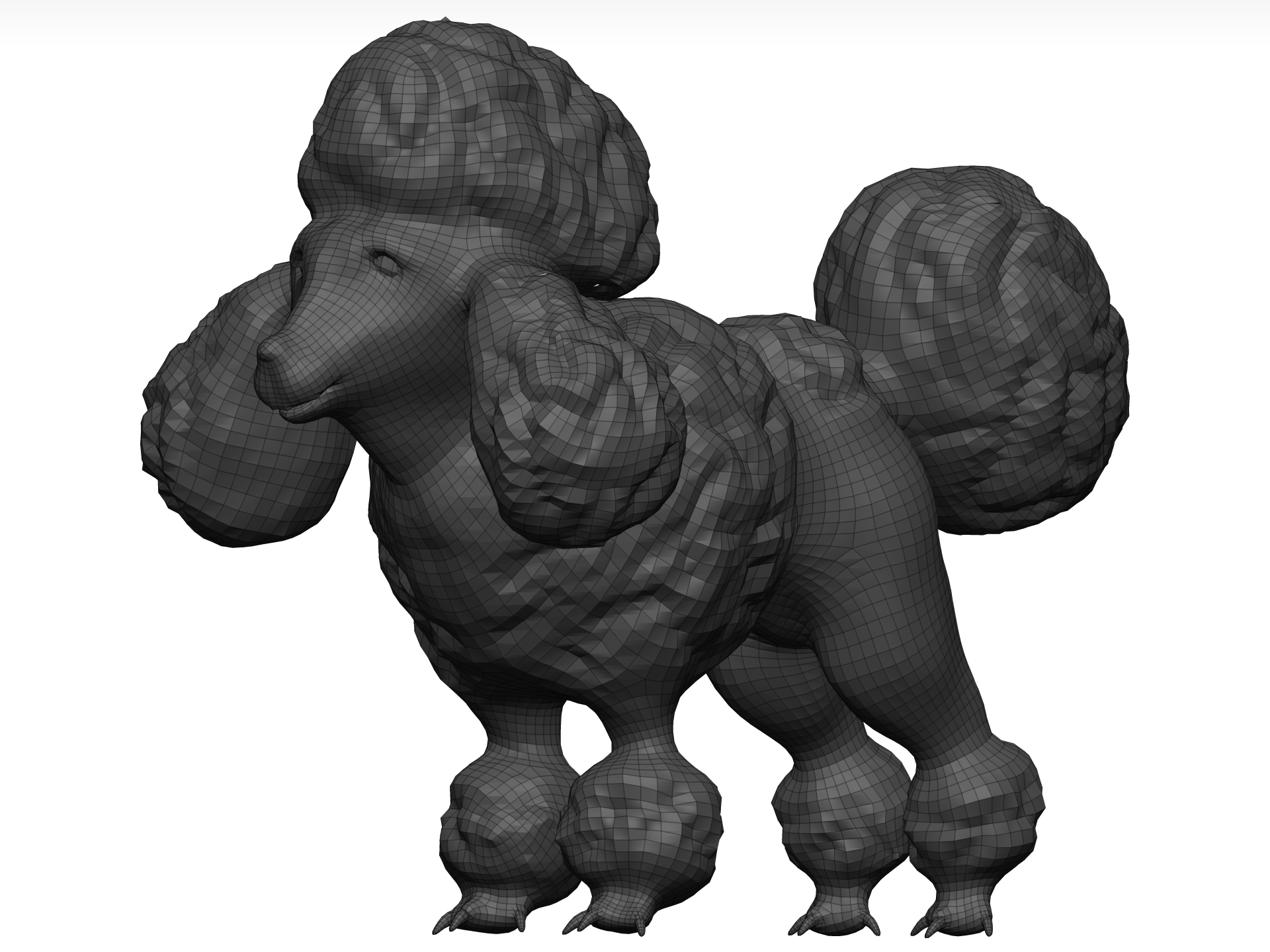 Poodle Stl 3D - TurboSquid 1774278