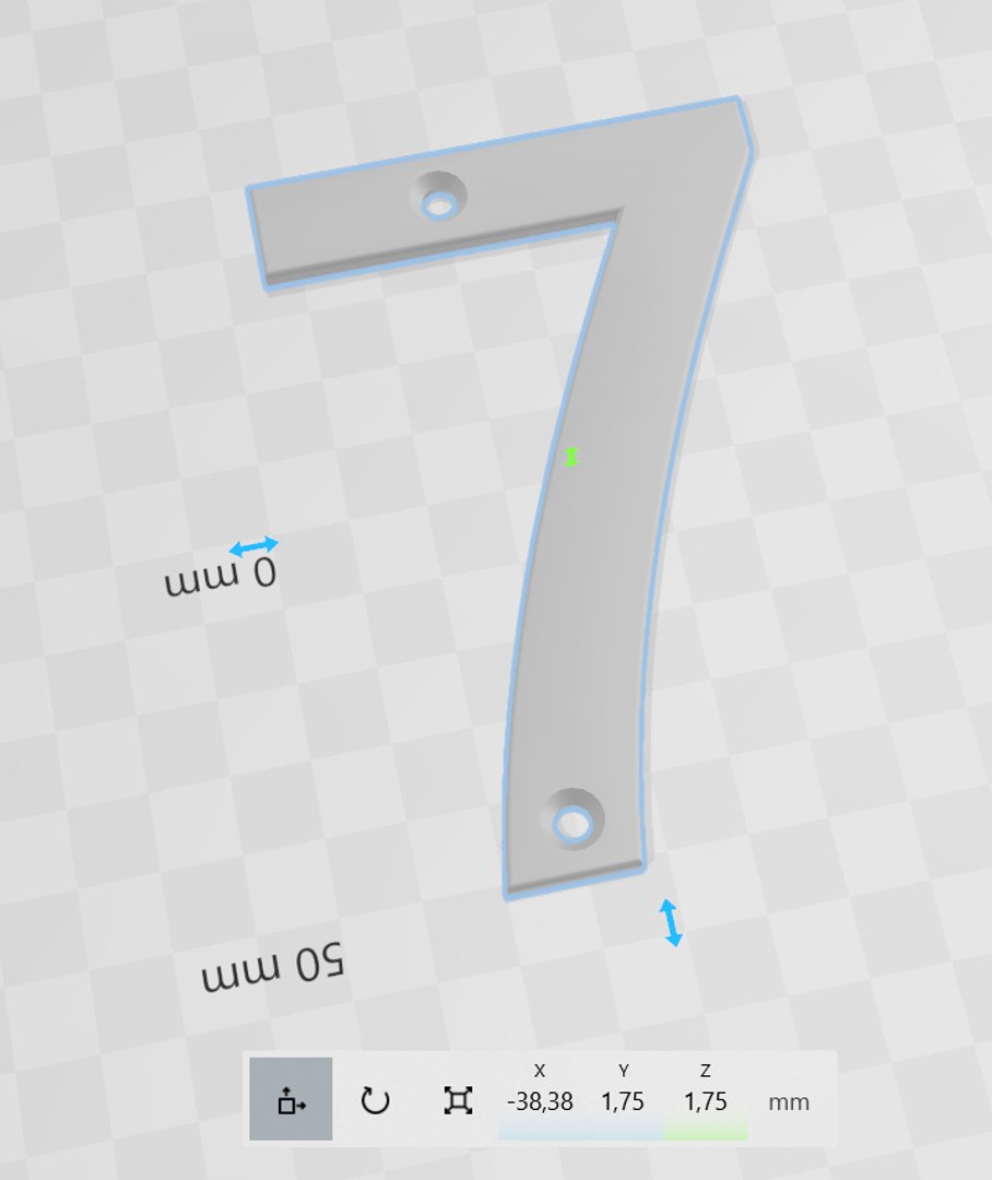 3D Number 7 - TurboSquid 2215968