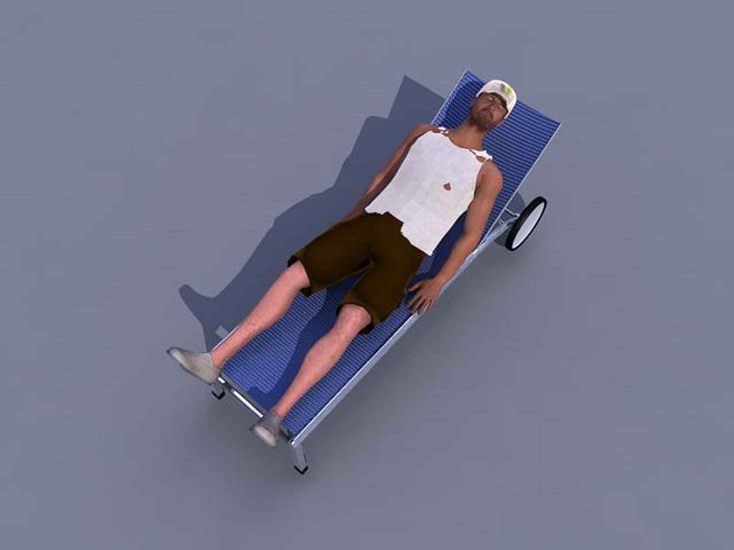 3d model character setup