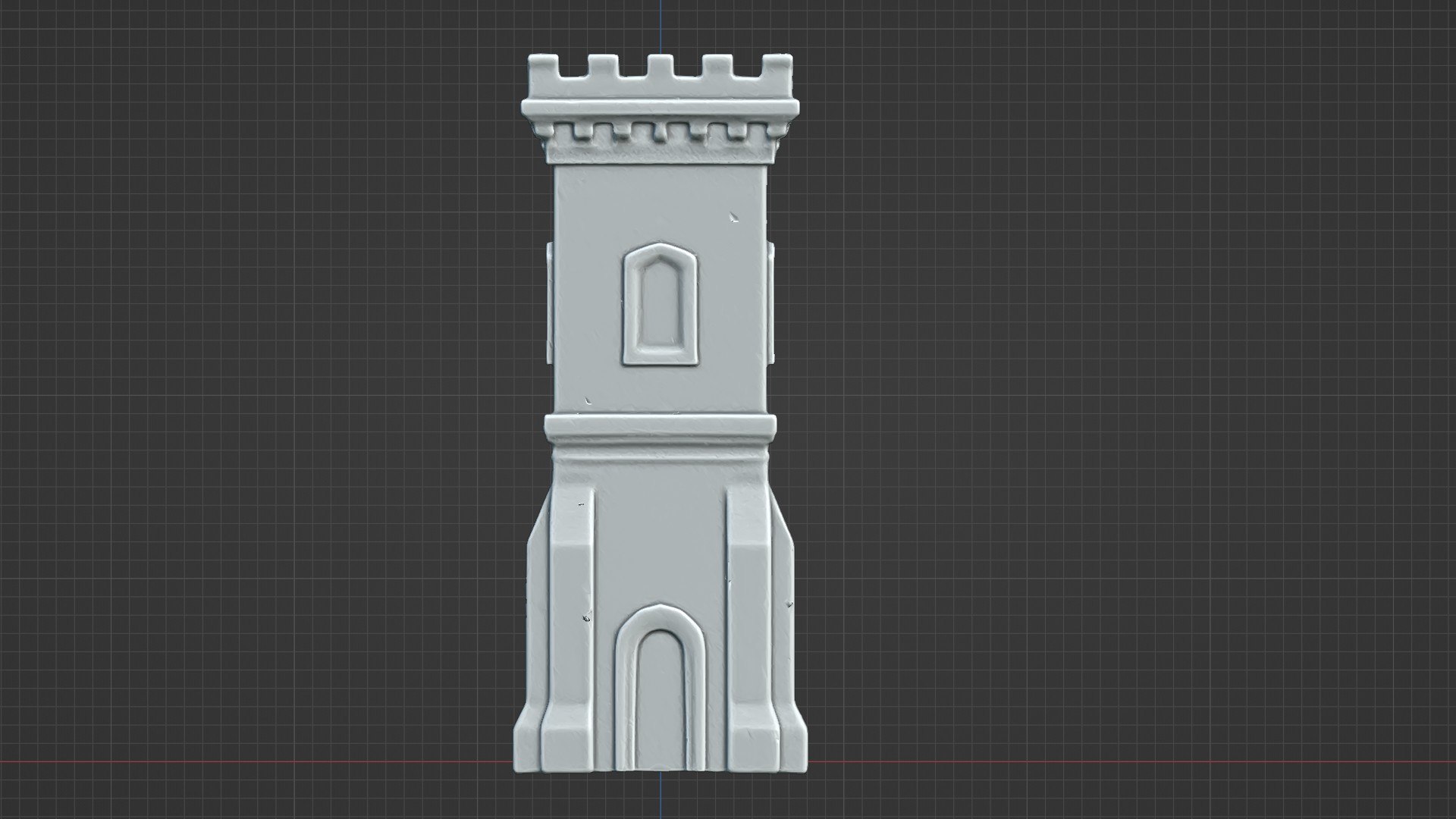3D Model Medieval Watchtower - TurboSquid 2353409