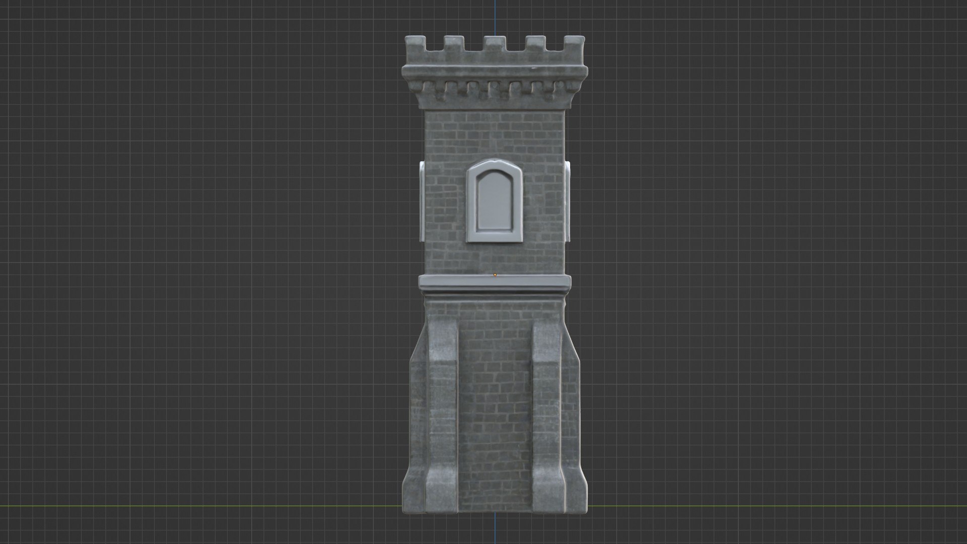 3D Model Medieval Watchtower - TurboSquid 2353409