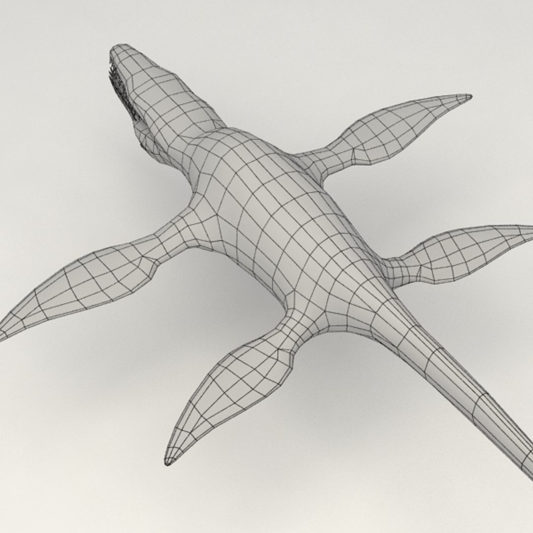 3d Model Pliosaurus Rigged