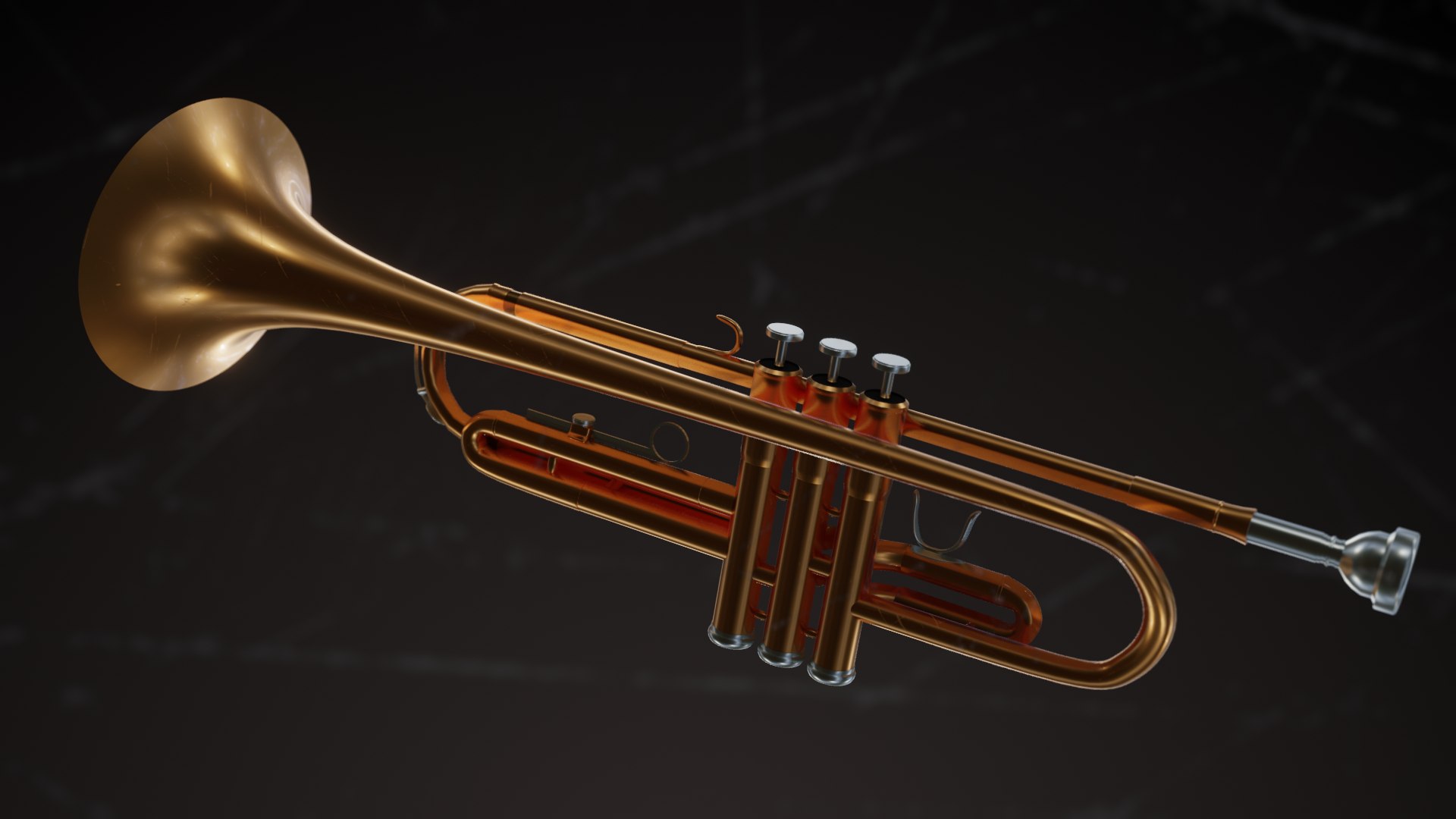 Trumpet 3D Model - TurboSquid 1787754