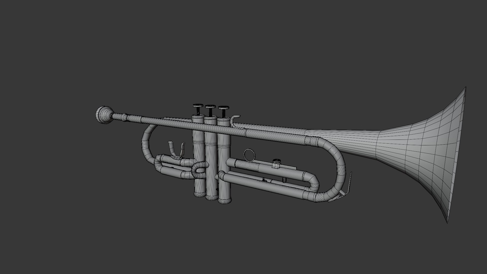 Trumpet 3D Model - TurboSquid 1787754