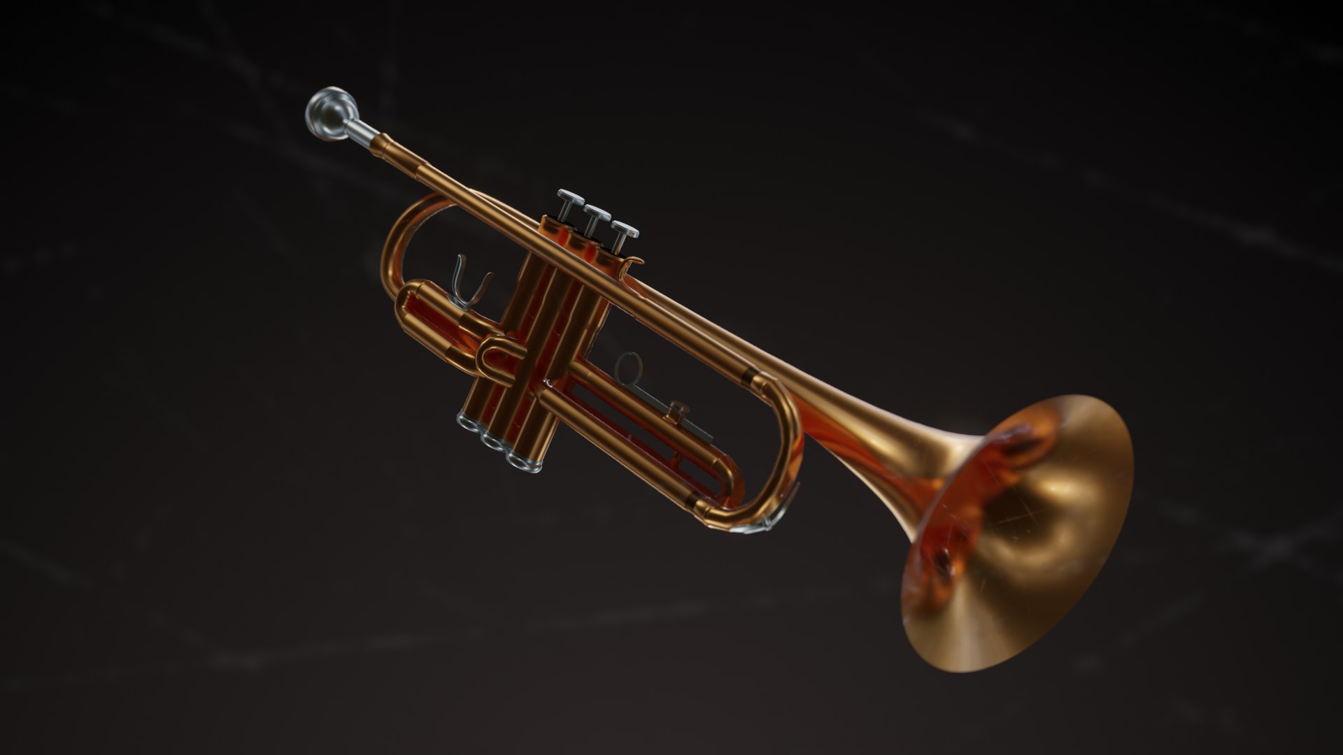 Trumpet 3D Model - TurboSquid 1787754