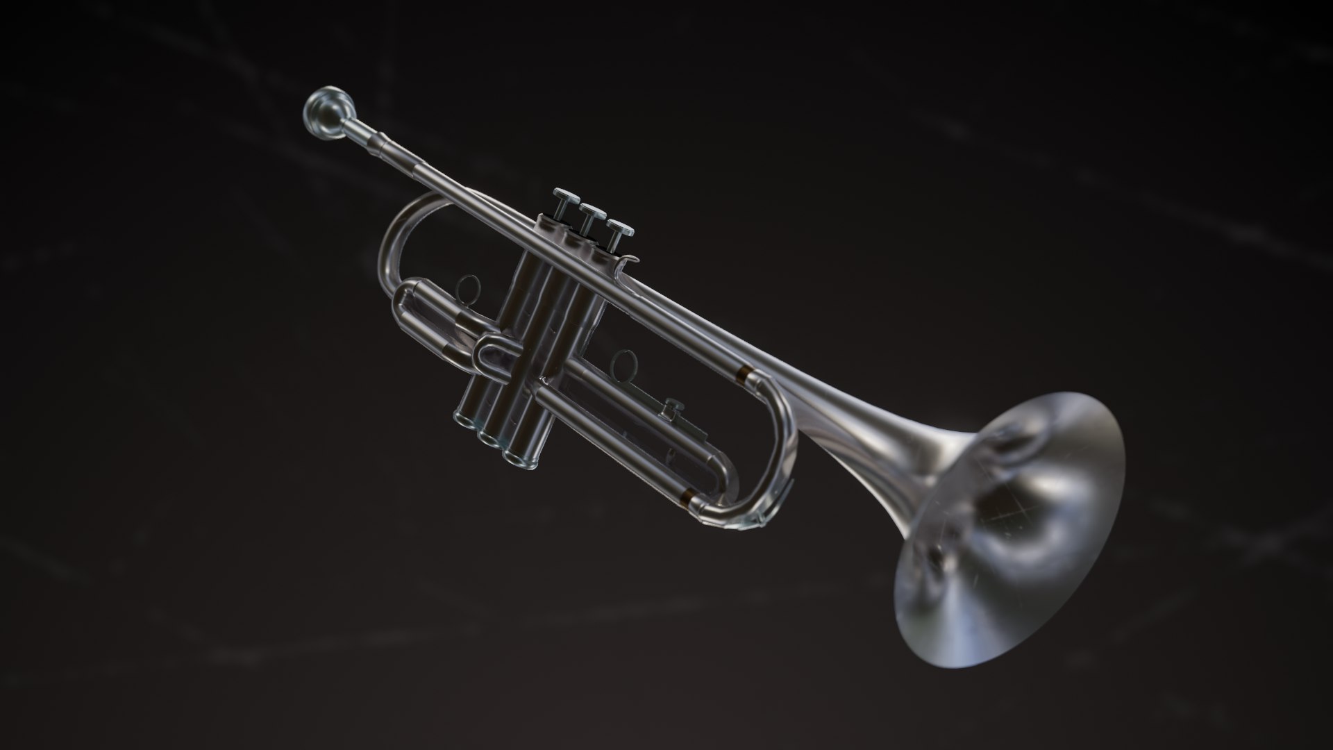Trumpet 3D Model - TurboSquid 1787754