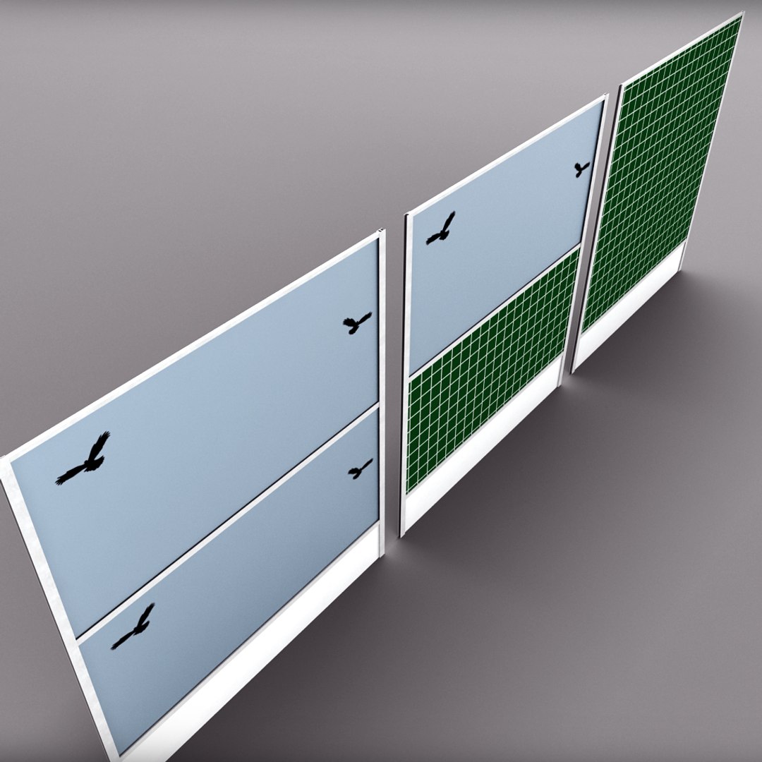 Noise Barrier 3d 3ds