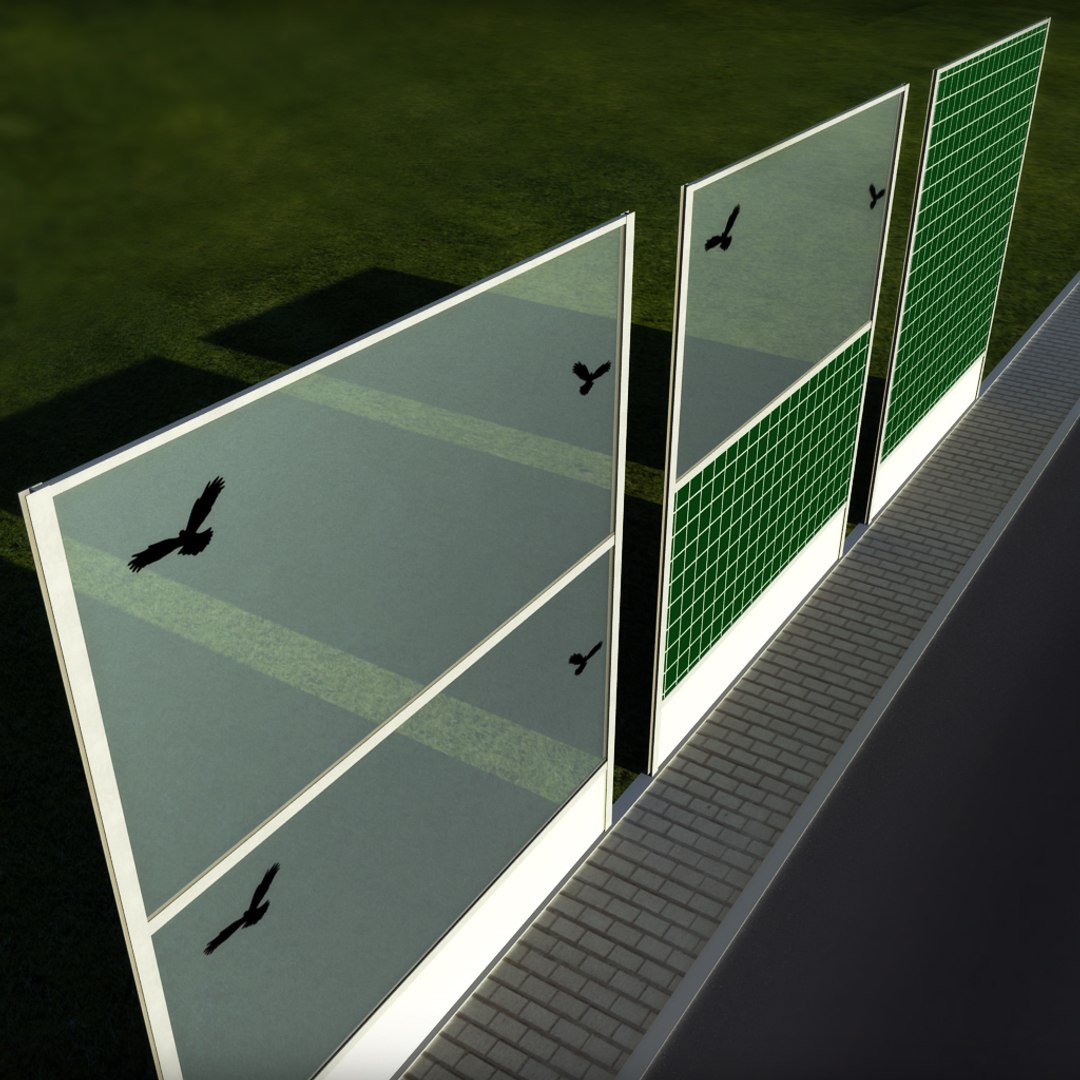 Noise Barrier 3d 3ds