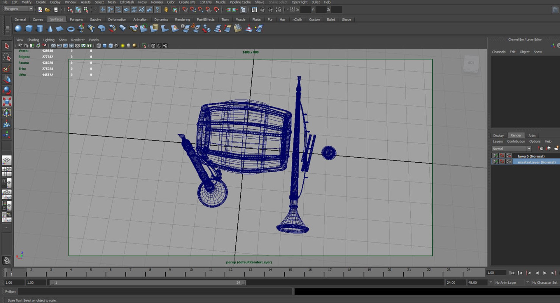 Adaswaram Melam Music Instruments 3D - TurboSquid 1464240