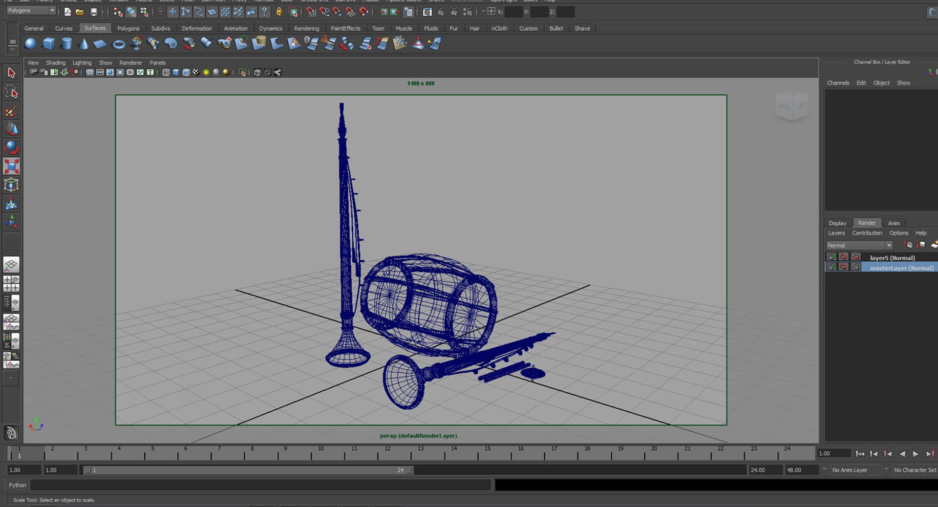 Adaswaram Melam Music Instruments 3D - TurboSquid 1464240