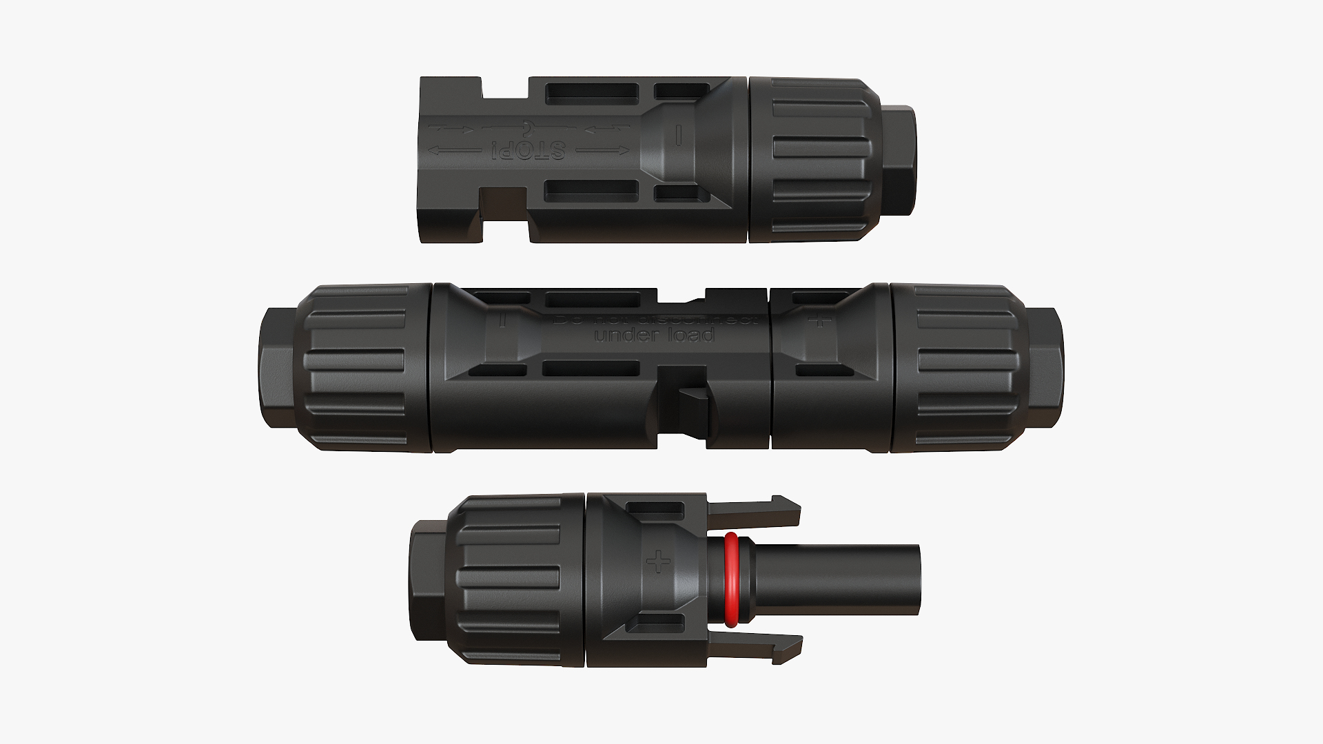 Solar Connectors 01 3D Model - TurboSquid 2026431