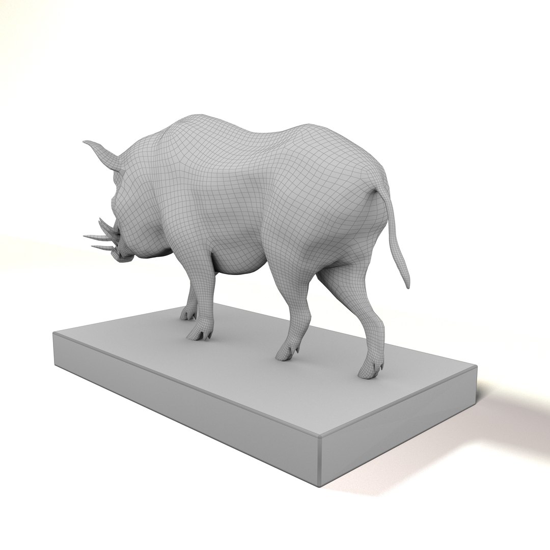 Golden Wild Boar Model - TurboSquid 1903747
