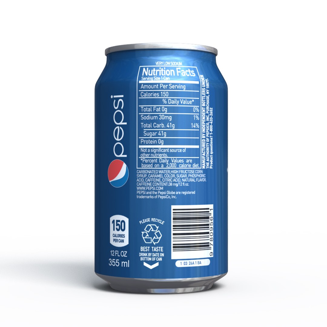 3d Pepsi Model