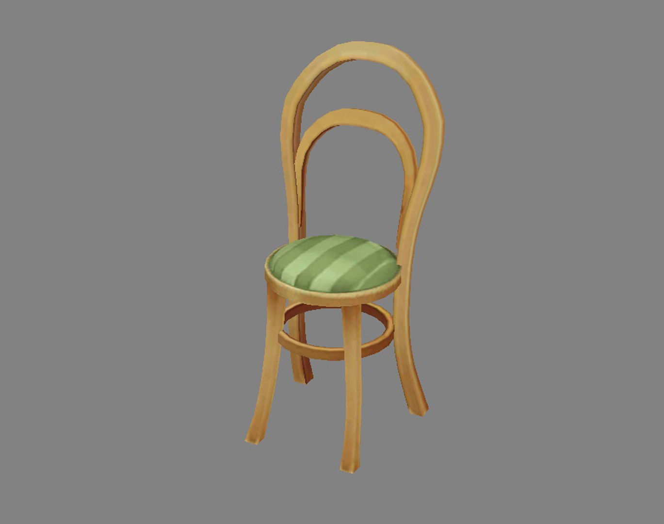 Cartoon Chair Stool 3D Model - TurboSquid 1717203