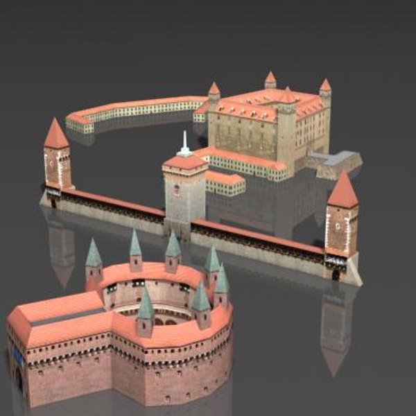 3d building castle