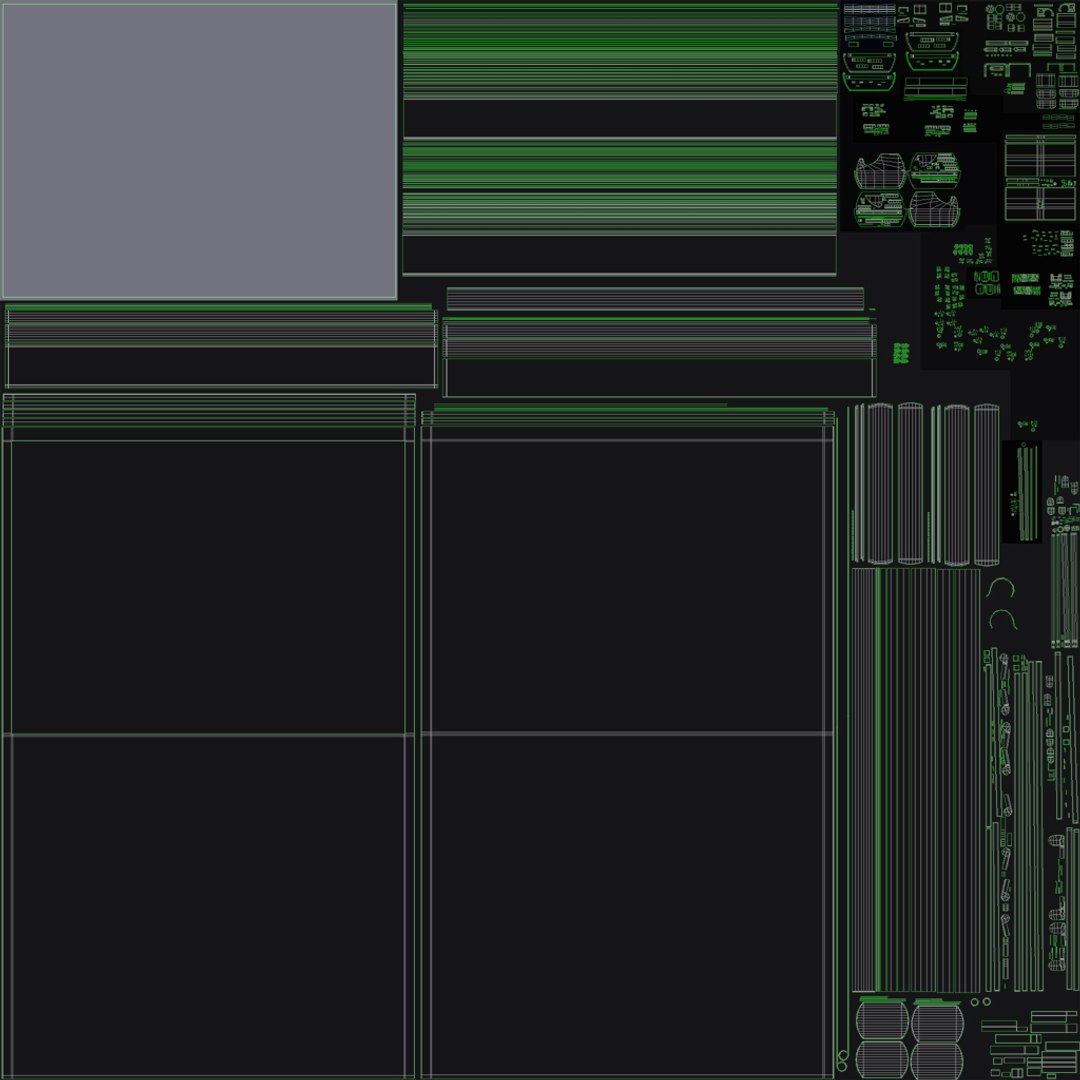 Movie screen model - TurboSquid 1687293