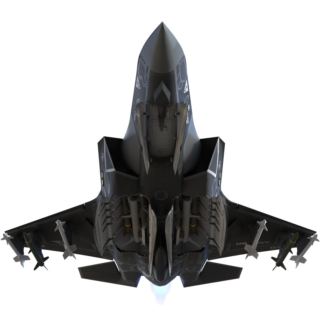 Aircraft Ghost Fighter 3D Model - TurboSquid 2508820