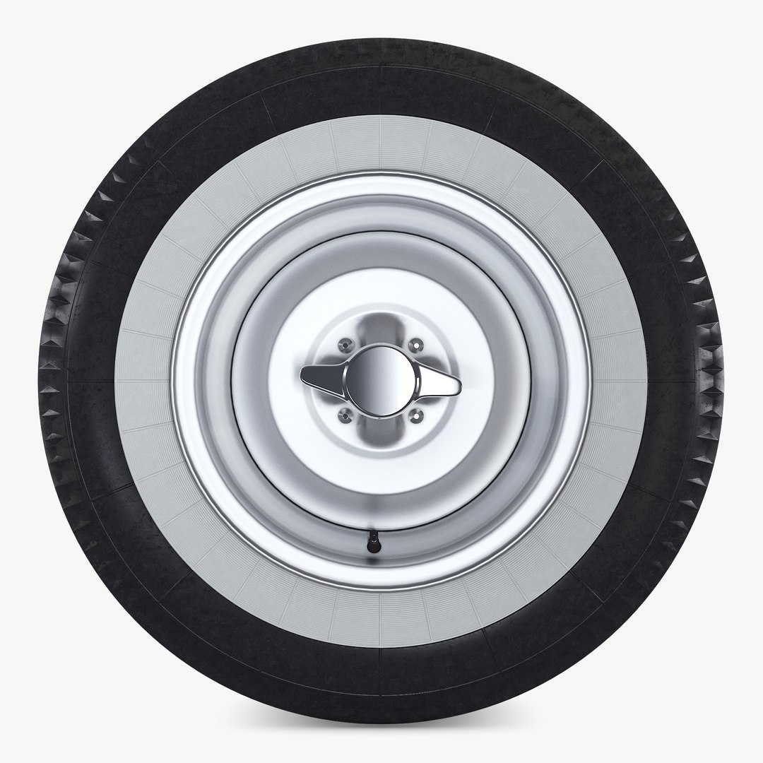 Retro Car Wheel M 1 3D Model - TurboSquid 2215428