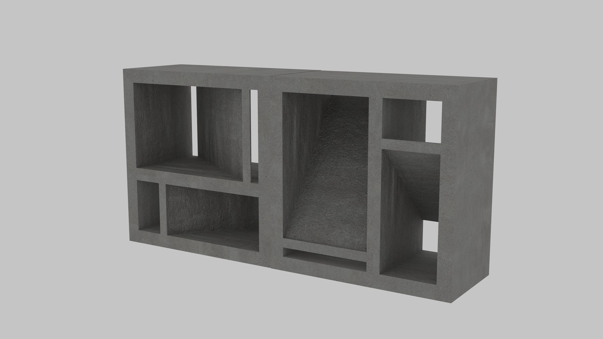 3D Roster Concrete - TurboSquid 2439922