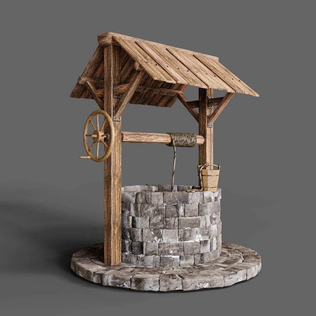3D Water Well Model - TurboSquid 1972547