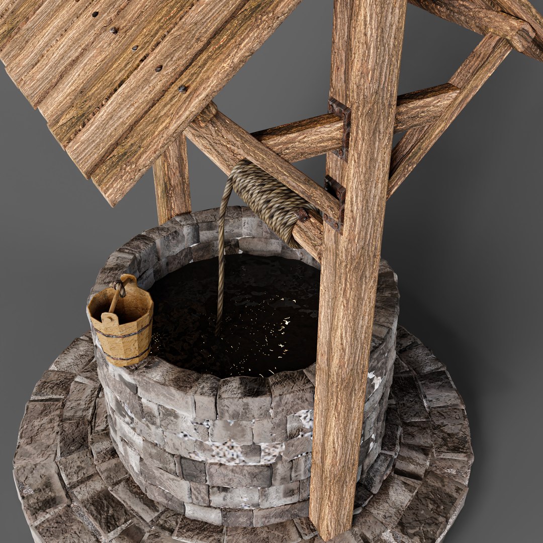 3D Water Well Model - TurboSquid 1972547