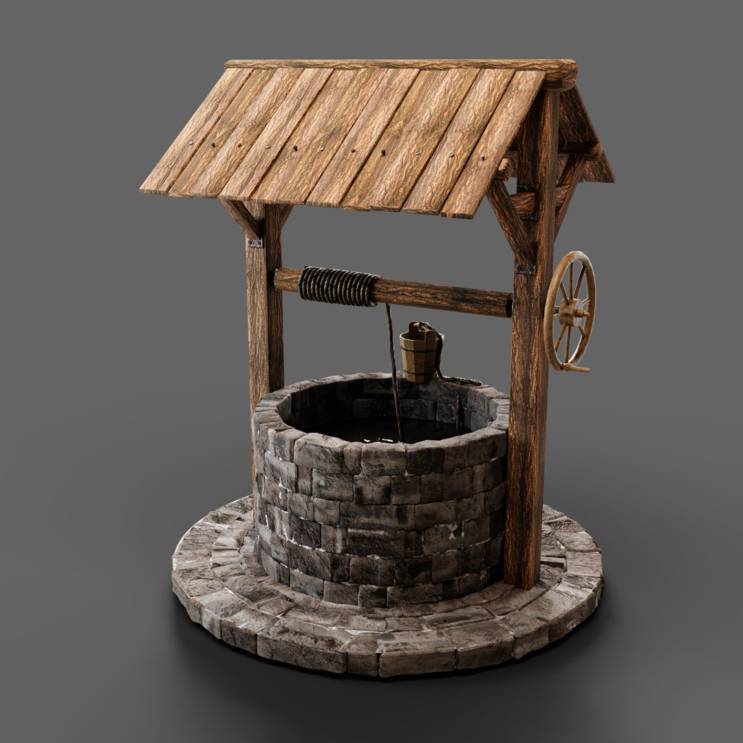 3D Water Well Model - TurboSquid 1972547