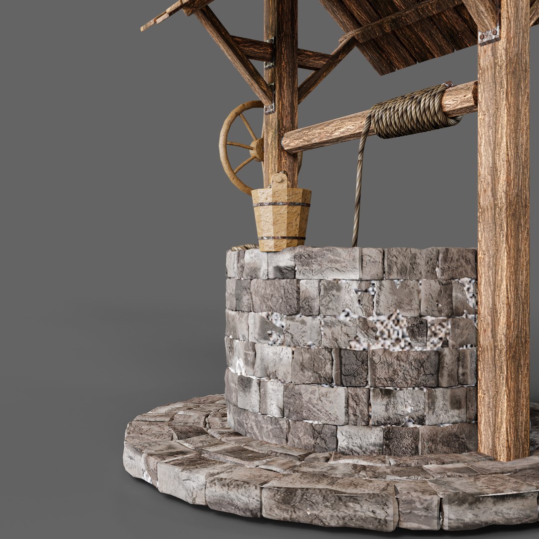 3D Water Well Model - TurboSquid 1972547