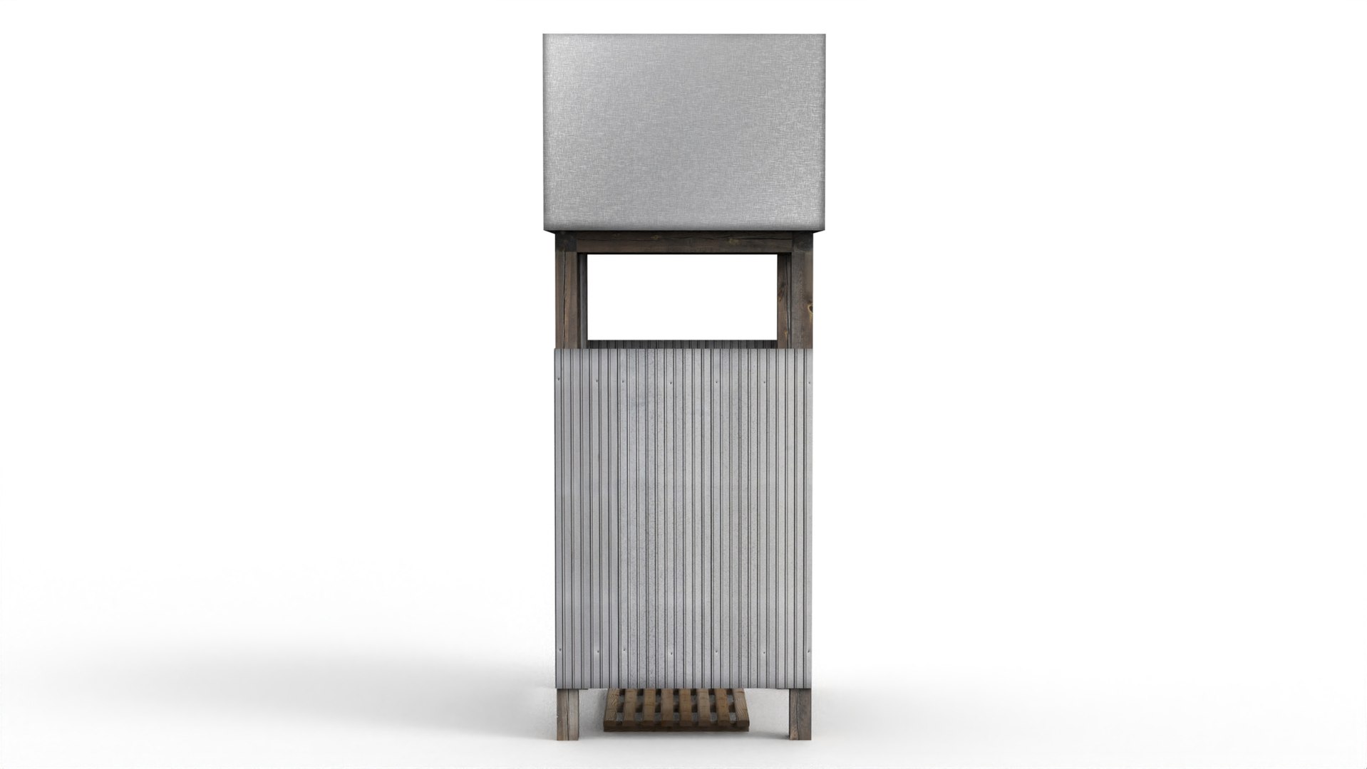 Village Shower Cabin 3D - TurboSquid 2316880