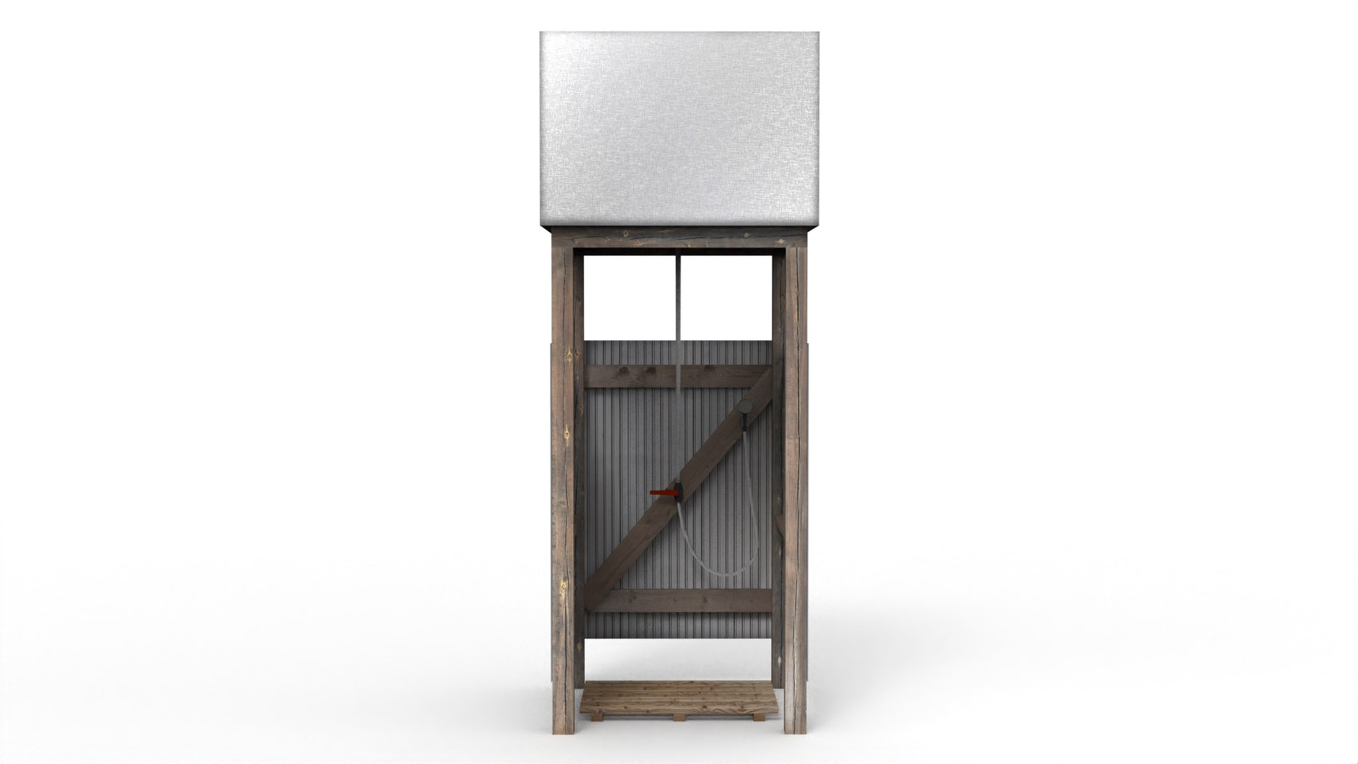 Village Shower Cabin 3D - TurboSquid 2316880