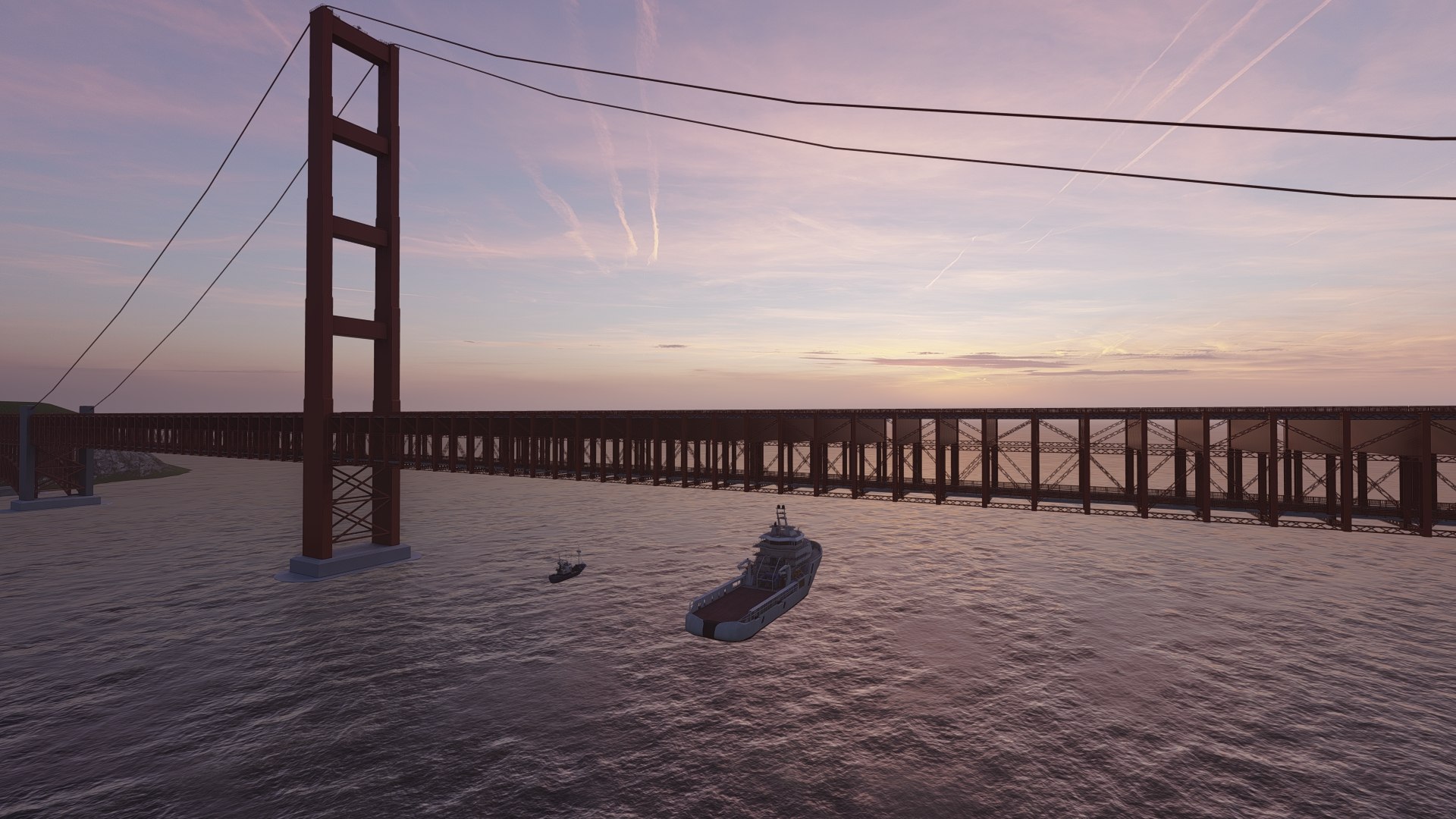 3D Golden Gate Bridge - TurboSquid 2221483