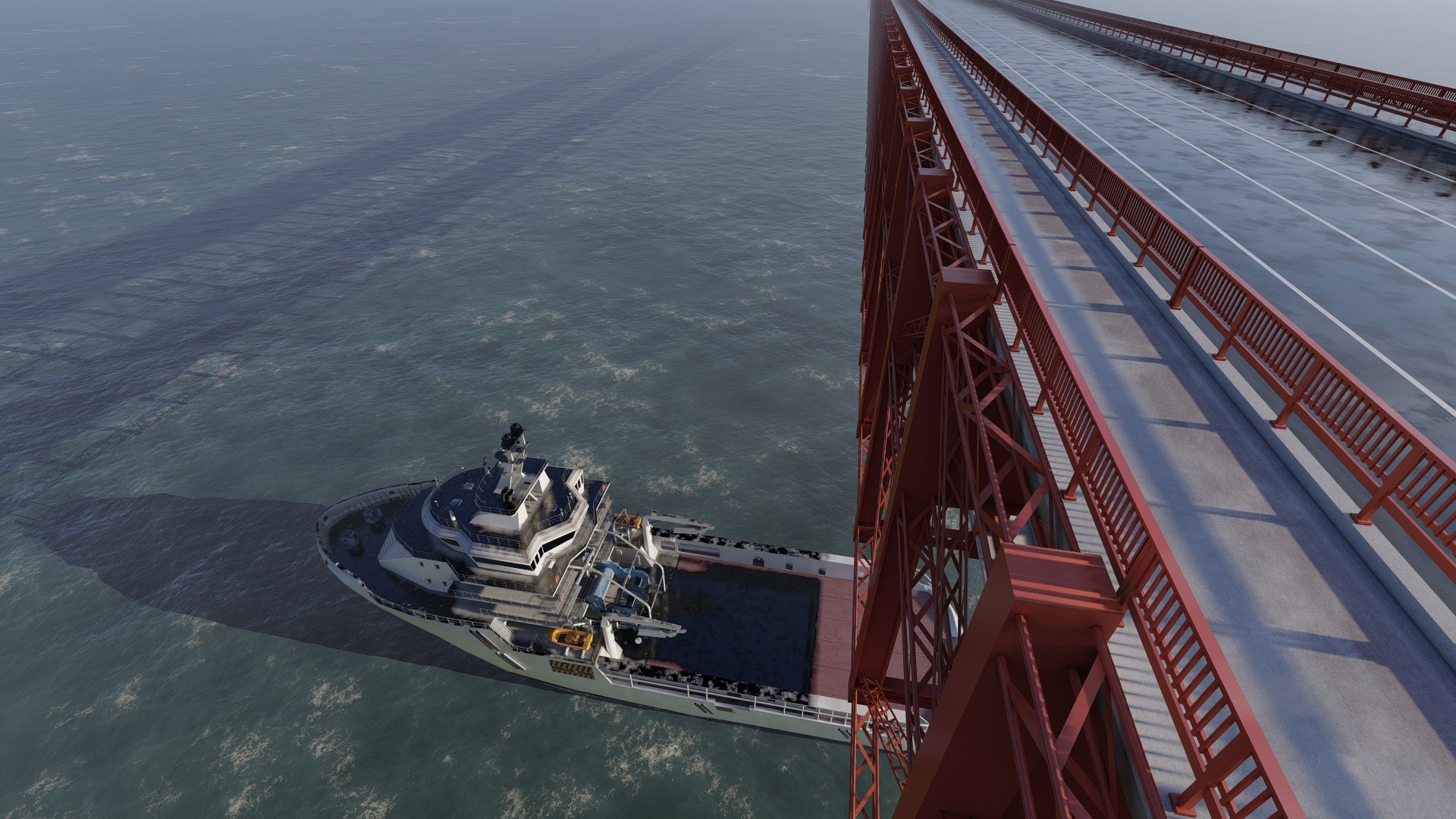 3D Golden Gate Bridge - TurboSquid 2221483