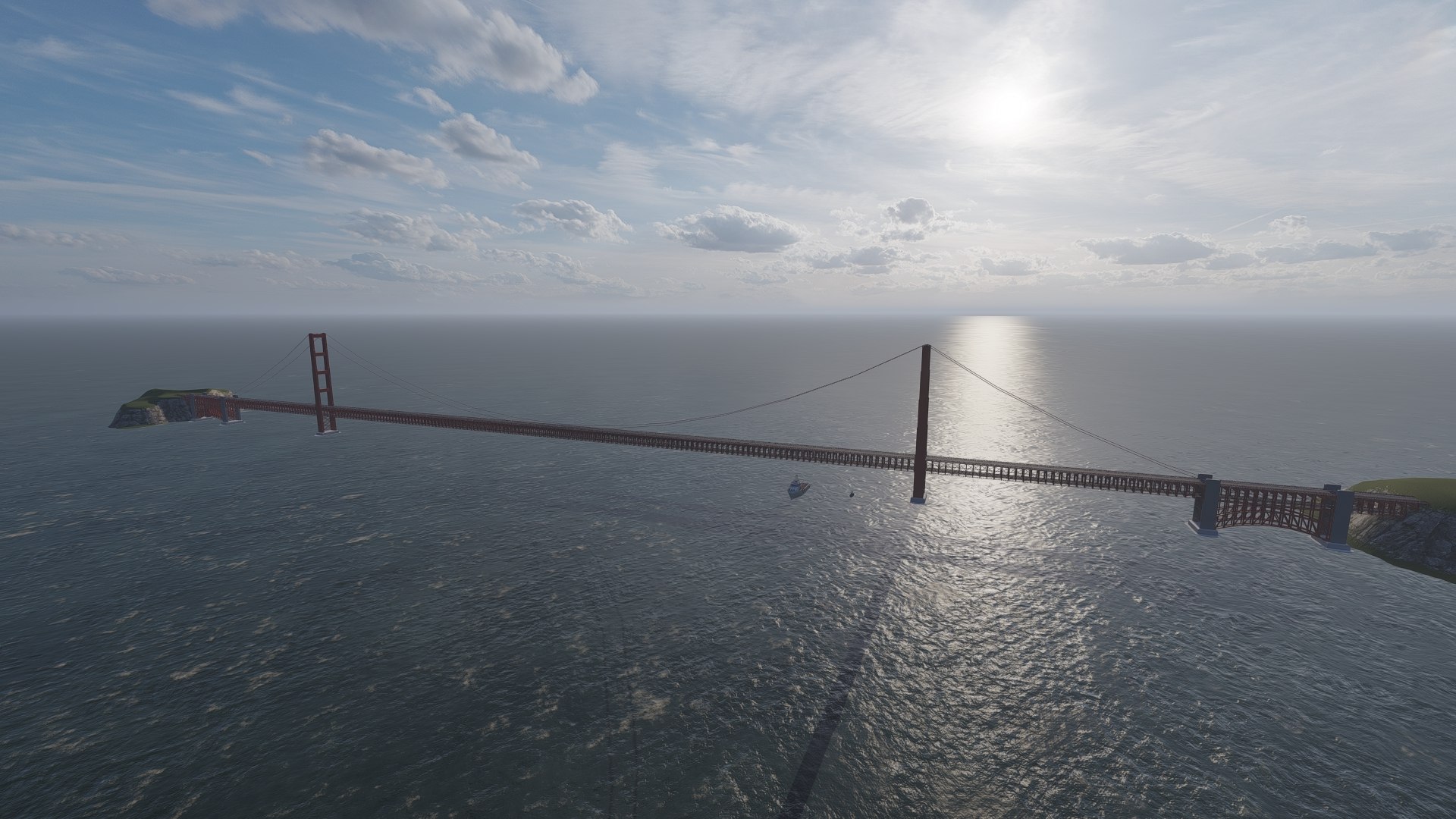 3D Golden Gate Bridge - TurboSquid 2221483