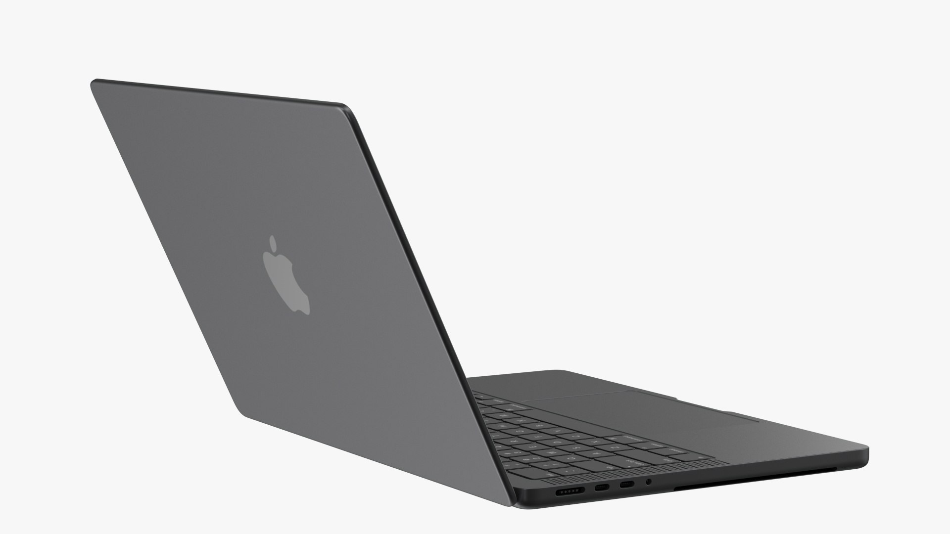 Apple MacBook Pro 14-inch M3 Space Gray 3D Model - TurboSquid 2149596