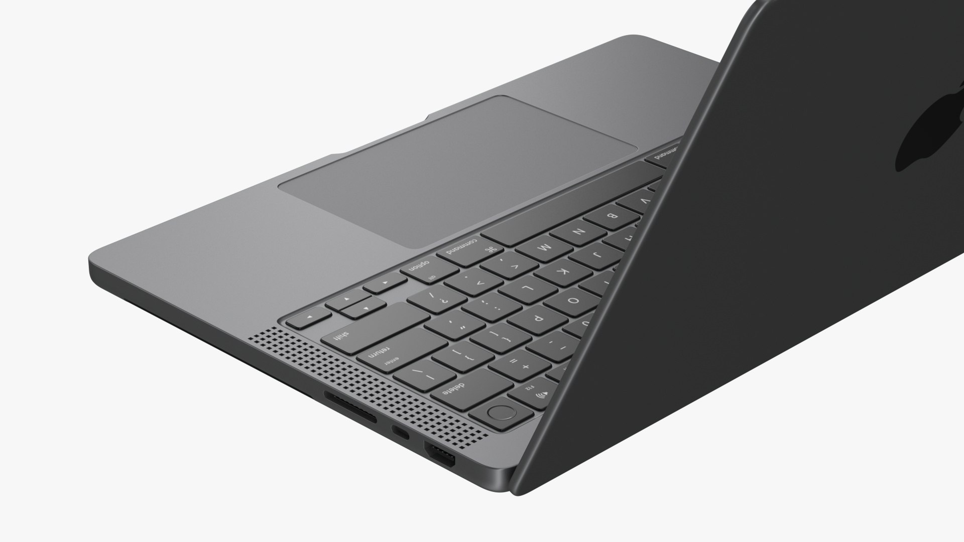 Apple MacBook Pro 14-inch M3 Space Gray 3D Model - TurboSquid 2149596