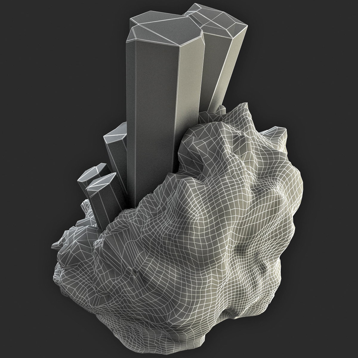 3ds max minerales mineral