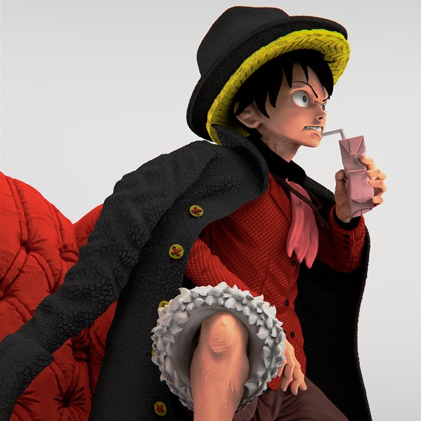 Luffy Mafia stl 3D 모델 - TurboSquid 2005761