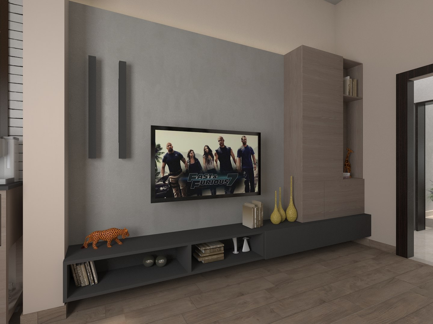 Tv Unit 3D - TurboSquid 1490306